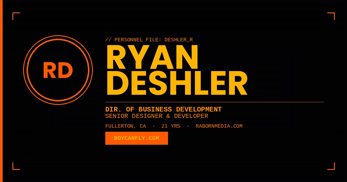 Ryan Deshler | Director of Business Development & Senior Designer ...
